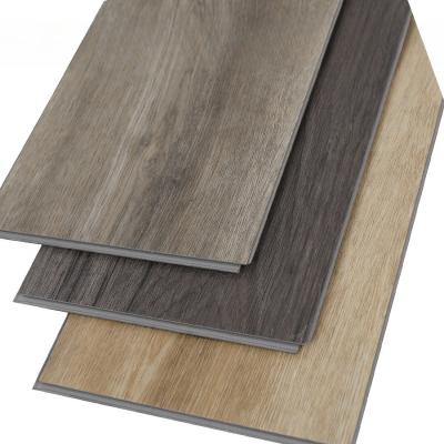 China 7''x48'' Wood Veneer SPC Flooring with Deep Embossed Surface and Click System for sale