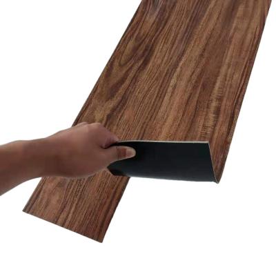 China Easy Installation B1 Fireproof Vinyl Plank Flooring Unilin/Valinge Click Self-Adhesive for sale