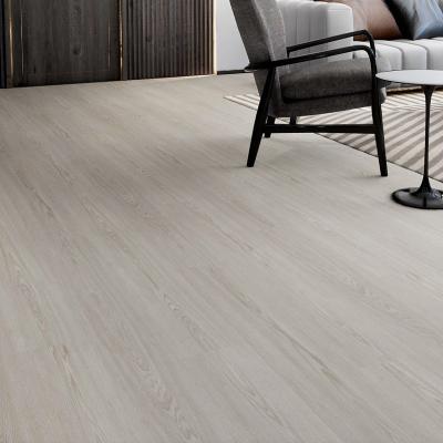 China Waterproof Light Gray Rigid Core SPC Vinyl Flooring 7