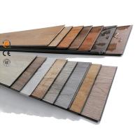 China 8mm SPC Flooring Tiles with Gray Vinyl Click Design UV Coating and Unilin Click System for sale
