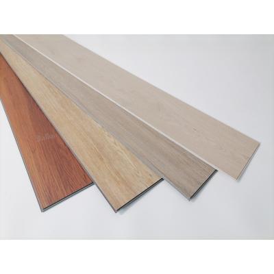 China Customized Color 100% Waterproof SPC Click Interlocking PVC Vinyl Plank LVT Flooring for sale