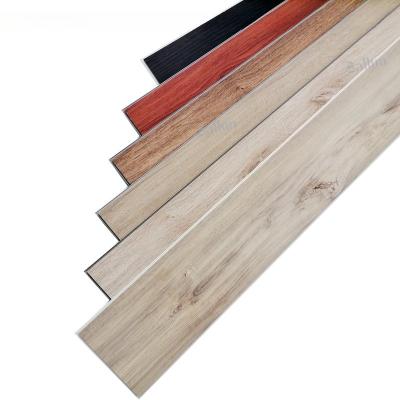 China Customized Color Waterproof Wood Plastic Tile Click Lock Flooring with Unilin Click System for sale