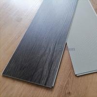 China Customized Color SPC Flooring Black Vinyl Wood Plank Waterproof Click 4mm 5mm 6mm for sale