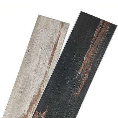 China Handscaped SPC Viny Wood 100% Water Proof Floating Floor 4mm-8mm with PVC Stone Powder for sale