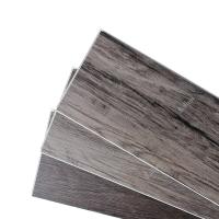 China Dark Wood Laminate LVT SPC Luxury Click Vinyl Flooring ISO9001/CE Certified 1220*180mm for sale