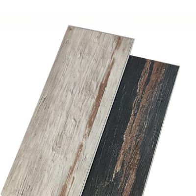 China Unilin/Valinge Click Light Grey Wood Vinyl Flooring for Modern Bathroom and Kitchen for sale