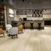 China Commercial Floor Vinyl LVT Click Planks with Anti-Slip and Wear Resistant Features for sale