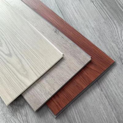 China Unilin Click System SPC Oak Parquet Flooring for and PVC Material for sale