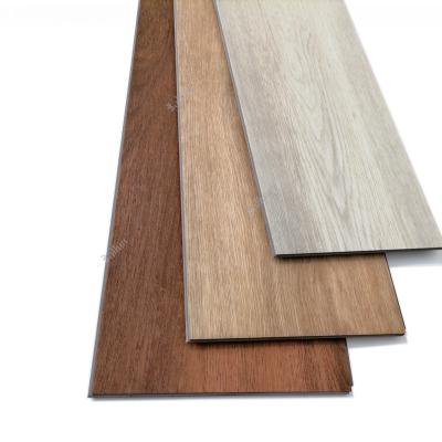 China High Fidelity Wood Grain SPC Flooring 5.5mm Vinyl Planks with Click Lock Installation for sale