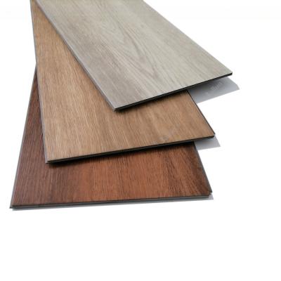 China SPC Rigid Vinyl Flooring with 0.55mm Wear Layer and Waterproof Fireproof Features for sale