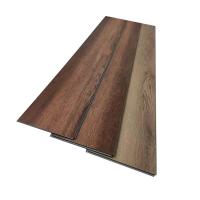 China Handscaped Golden Oak Rigid Core SPC Click Flooring 6mm for Hotel Flooring Renovation for sale