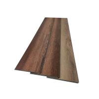 China IXPE/EVA Backing Grey Wood Effect SPC Rigid Click Vinyl Flooring for Commercial Spaces for sale