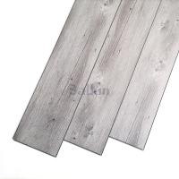 China Commercial Grade Gray Vinyl Flooring with Uniclick System and Waterproof PVC Veneer for sale