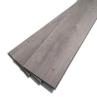 China Commercial Grade Gray Vinyl Flooring with Uniclick System and Waterproof PVC Veneer for sale