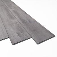 China Commercial Grade Gray Vinyl Flooring with Uniclick System and Waterproof PVC Veneer for sale
