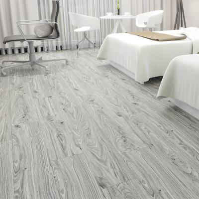 China Unilin Click Vinyl Plank SPC Flooring in 4mm Thickness with Waterproof IXPE/EVA Backing for sale