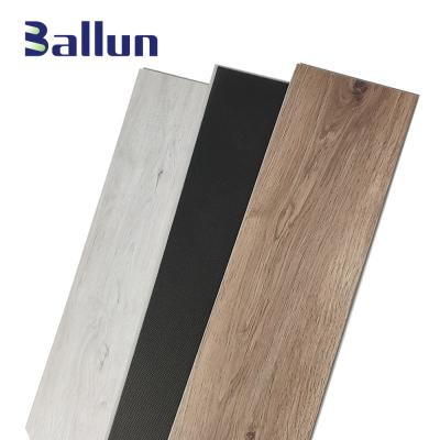 China Wooden Unilin Click SPC Vinyl Flooring Plank 4mm with IXPE Padding Modern Design for sale
