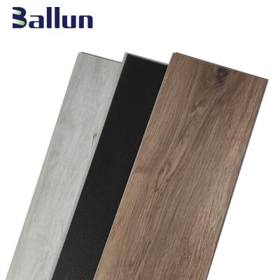 China Handscaped Unilin Click Wooden Texture 6mm LVP PVC SPC Flooring Plank with IXPE Padding for sale