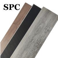 China Unilin Click SPC Hardwood Flooring with Luxury Oak Wood Veneer and SGS Certification for sale