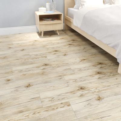 China Handscaped RVP Unilin Valinge Maple Wood Veneer SPC Click Floor Plank Gorgeous Waterproof for sale