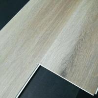 China 4mm SPC Anti Slip Rigid Vinyl Plastic Flooring With Cilck Wood Texture for Bathrooms for sale