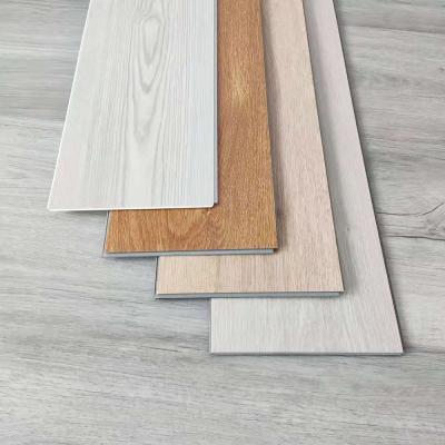 China Eco-Friendly Interlock Click Vinyl Plank Flooring 4.2mm SPC with Gorgeous Oak Texture for sale