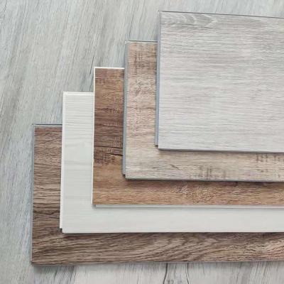 China Waterproof 5.5mm 6mm PVC Wood Plank SPC Vinyl Flooring Tile for Hotel 25 Years Lifetime for sale