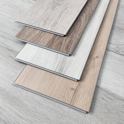 China Interlocking 4mm SPC Floor Tile Waterproof Vinyl Plank with IXPE Padding and Materials for sale