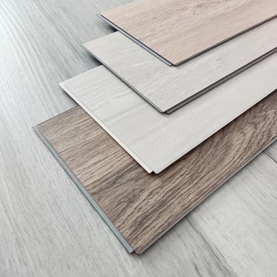 China Gorgeous 0.3mm Wear Layer SPC Flooring Tile with IXPE Padding and PVC Stone Powder for sale