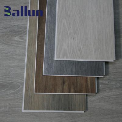 China 4mm 4.2mm 4.5mm 5mm Pavimento SPC Flooring Waterproof with Backing 1.5mm IXPE Padding for sale