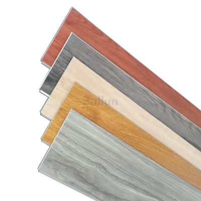 China Indoor Modern Design Wood Grain Finish Rigid Core Plank 5.5mm for Home Kitchen Office for sale