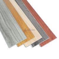 China Waterproof Click Lock Vinyl Plank Commercial Grade SPC Flooring with Wood Grain Finish for sale