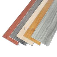 China Waterproof SPC Piso LVT Wood Texture Vinyl Plank Tiles with ISO9001/CE Certificate for sale