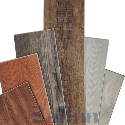 China Indoor ISO9001 Certified Luxury Vinyl Plank with Unilin SPC Flooring Free Sample for sale