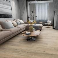 China Unilin Click Lock PVC Flooring with Stone and Wood Texture Rigid Core Vinyl Plank Tiles for sale