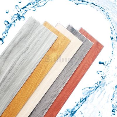 China Eco-Friendly Oak SPC Vinyl Plank Flooring with Easy Click Installation and Rigid Core for sale