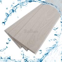 China Waterproof and Wear Resistant SPC Flooring in Gray Wood Veneer with Click Lock System for sale