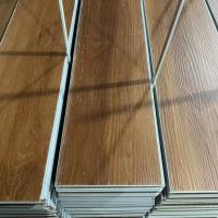 China Glue-free Installation Badminton Court PVC Vinyl Plastic Flooring Tile with Coating UV for sale