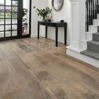 China SPC Waterproof Luxury Vinyl Plank with Attached Pad UV Coating 07mm Wear Layer Flooring for sale