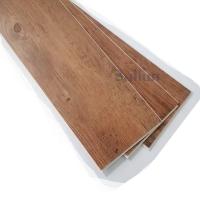 China Easy Installation Unilin Click Lock SPC Hybrid Vinyl Flooring with Cork in Brown Color for sale