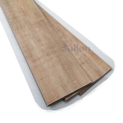 China SPC Flooring Simple Color Natural Click PVC Floor Piso Vinlico Simple Installation for sale