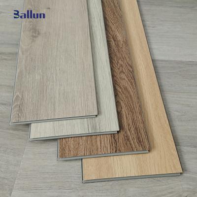 China SPC Flooring Luxury Vinyl Plank with Click System Made of PVC and Calcium Carbonate for sale