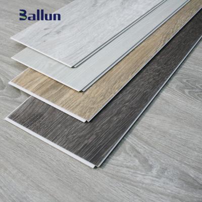 China Laminated Flooring Wood Embossed Luxury Vinyl Tiles with Wear Resistant 0.55mm for sale