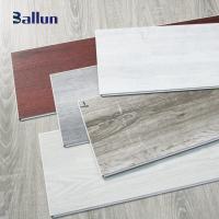 China Laminated Flooring Wood Embossed Luxury Vinyl Tiles with Wear Resistant 0.55mm for sale