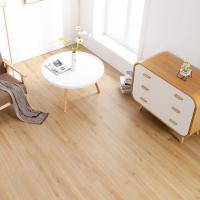 China Walnut Wood Veneer Vinyl Flooring Flexible TAP GO Install Modern Design PVC SPC Flooring for sale