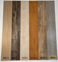 China Indoor Glossy Marble Rigid Core Vinyl Plank Spc Flooring with Unilin Locking System for sale