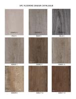 China UV Coating Waterproof 4mm 5mm 6mm SPC Flooring Tile with Click System Unilin Locking for sale