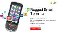 China Magnetic Card Rugged Industrial Pda Android OS 5.1 1gb Ram 8gb Rom Vip Card Reader for sale