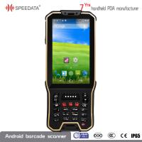 China Wireless Handheld Laser Qr 2D Barcode Scanner android OS with Touch Display and 8GB Memory for sale