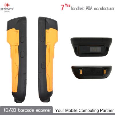 China Handheld PDA Android laser Barcode Scanner 8MP Camera 8GB ROM 1GB RAM for sale